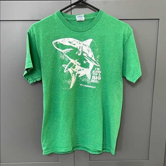 Delta | Shirts & Tops | Delta Kids Ft Lauderdale Green Shark Tee | Poshmark